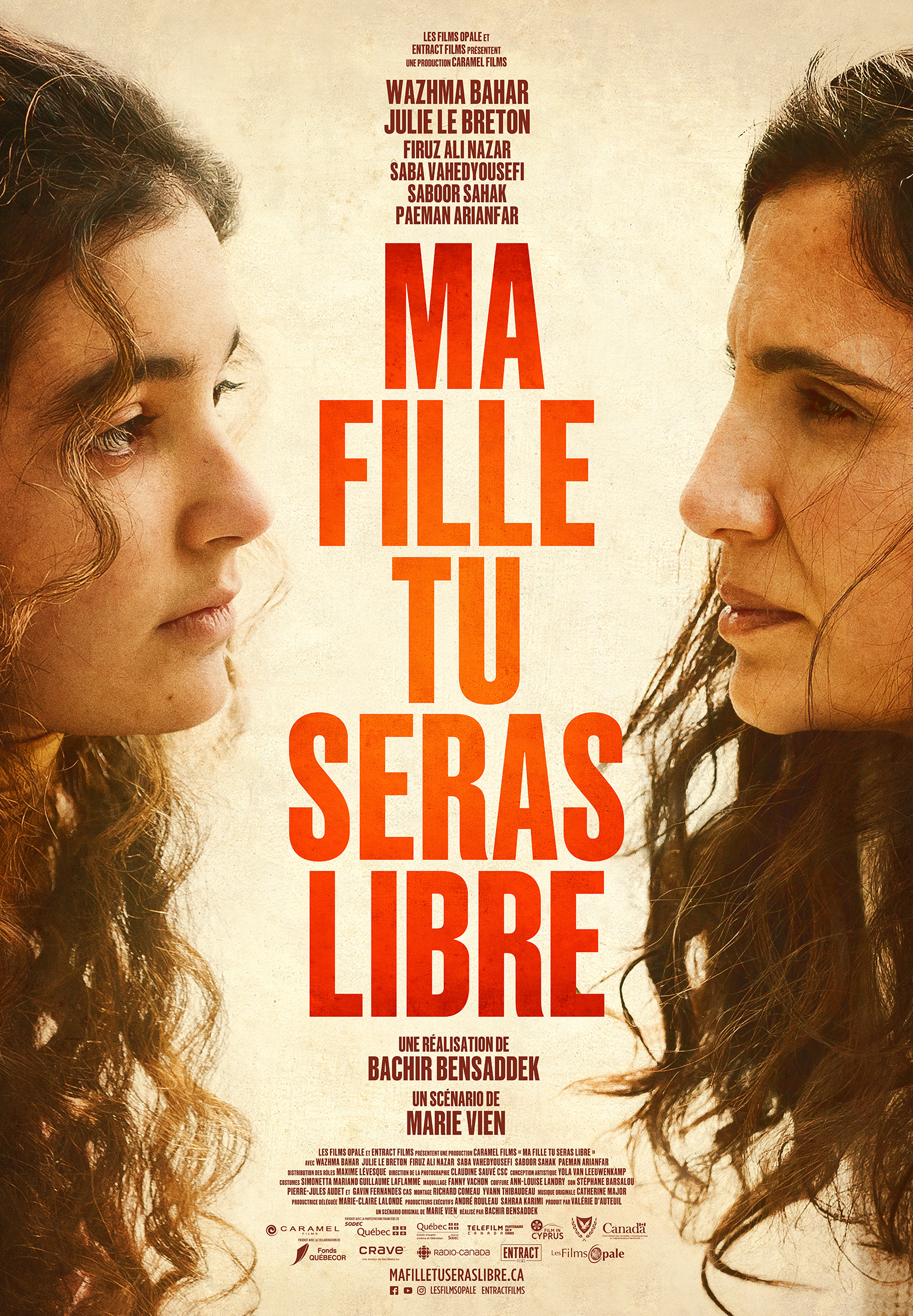 MA FILLE TU SERAS LIBRE
